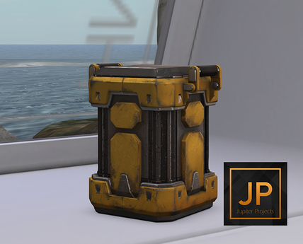 Second Life Marketplace - .random.Matter. - Cyber Doc - Stool [Yellow]